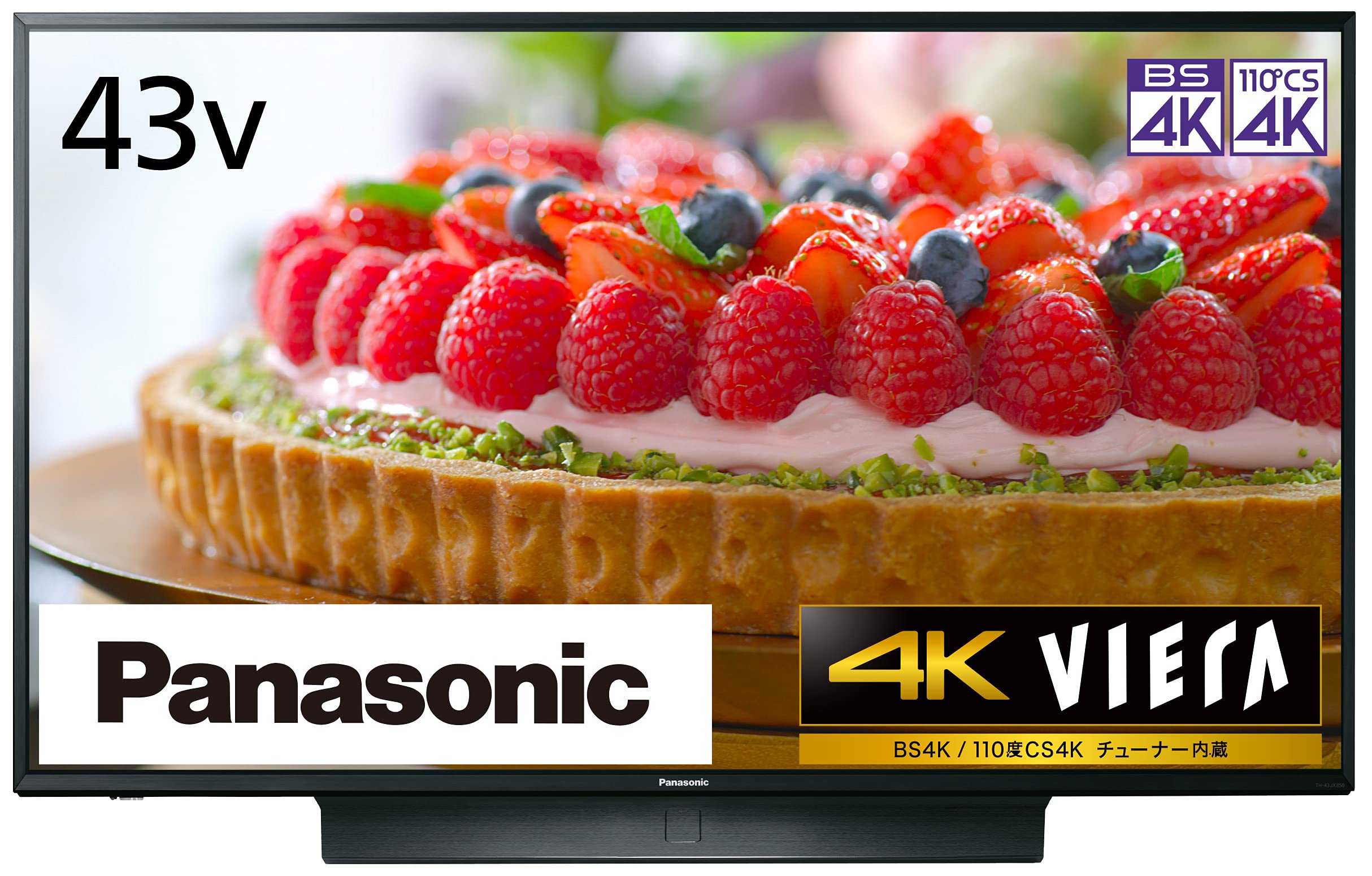 Mua Panasonic TH-43JX850 VIERA 4K LCD TV with 43 V Type 4K Double Tuner Built-in Anti-Fall Stand ...
