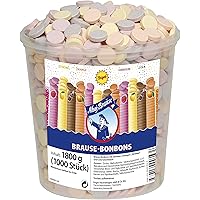 Amazon.com : Frigeo Ahoj Brause Bonbons fizzy candy, 1000 pcs : Grocery ...