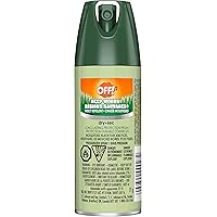 OFF Deep Woods Dry Insect and Mosquito Repellent, Bug Spray for Camping ...