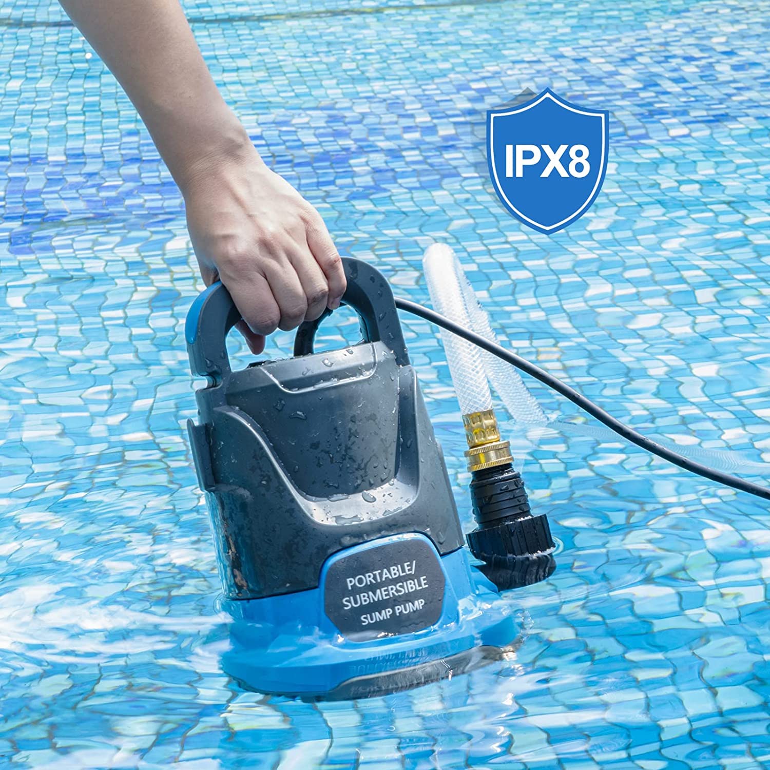 Mua PANRANO 1HP 3000 GPH Sump Pump Submersible Utility Water Pump ...