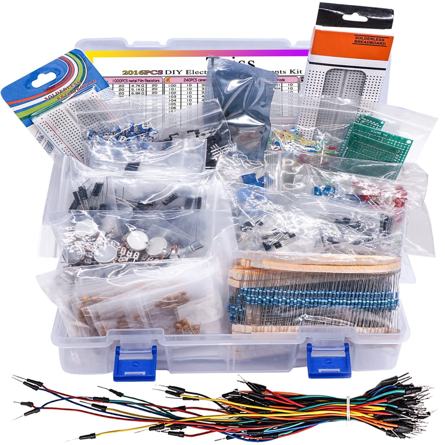 Mua Taiss 2016PCS Electronic Component Kit Assortment,Potentiometer ...