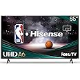 Amazon.com: Hisense 85-Inch Class A6 Series 4K UHD Smart Roku TV (85A6NR, 2024 Model) - Dolby ...