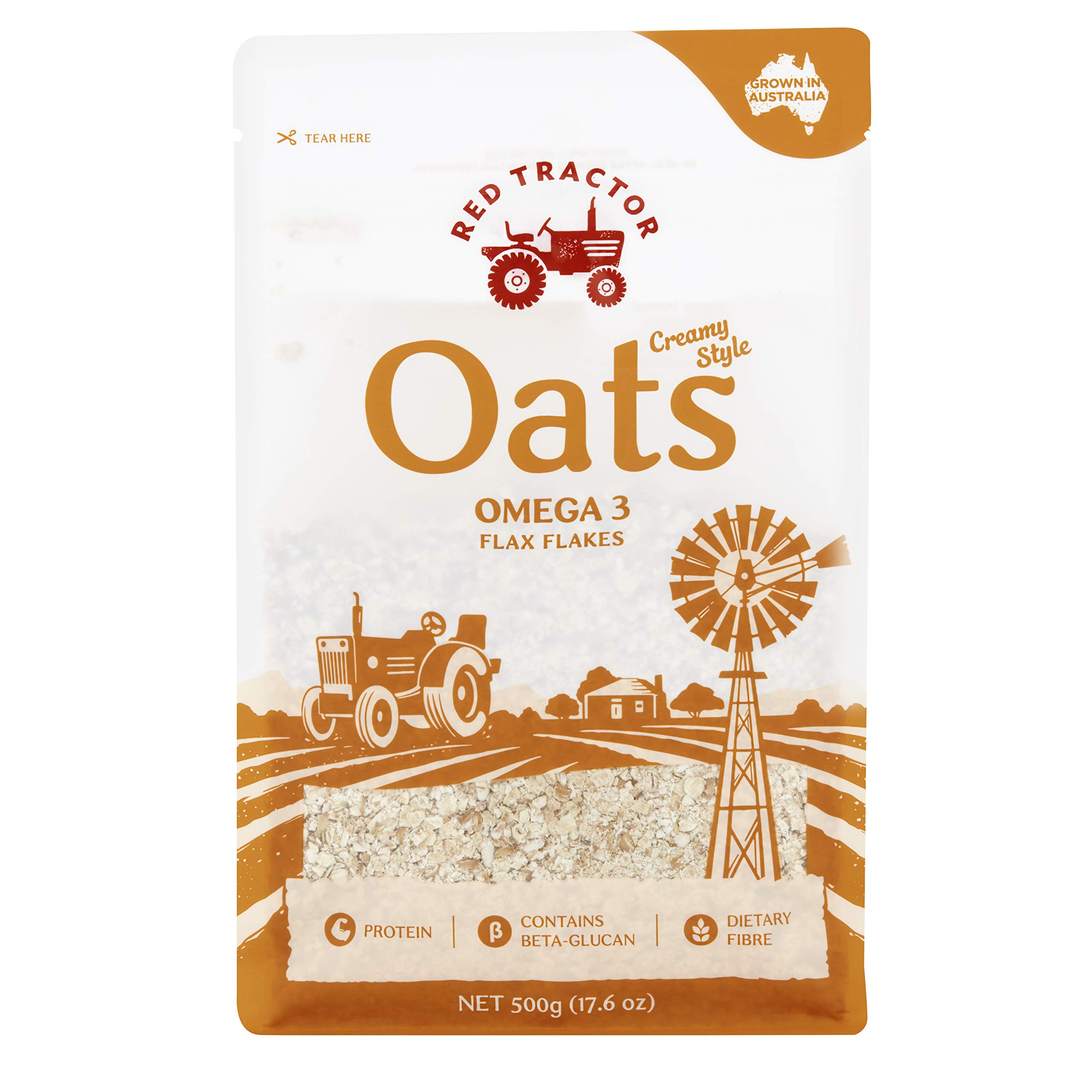 Mua Red Tractor Foods, Omega 3 Instant Oats, 500g trên Amazon Mỹ chính ...