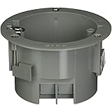 Carlon BH614R Round Old Work Box, 3 1/2-Inch, Blue, Outlet Boxes ...