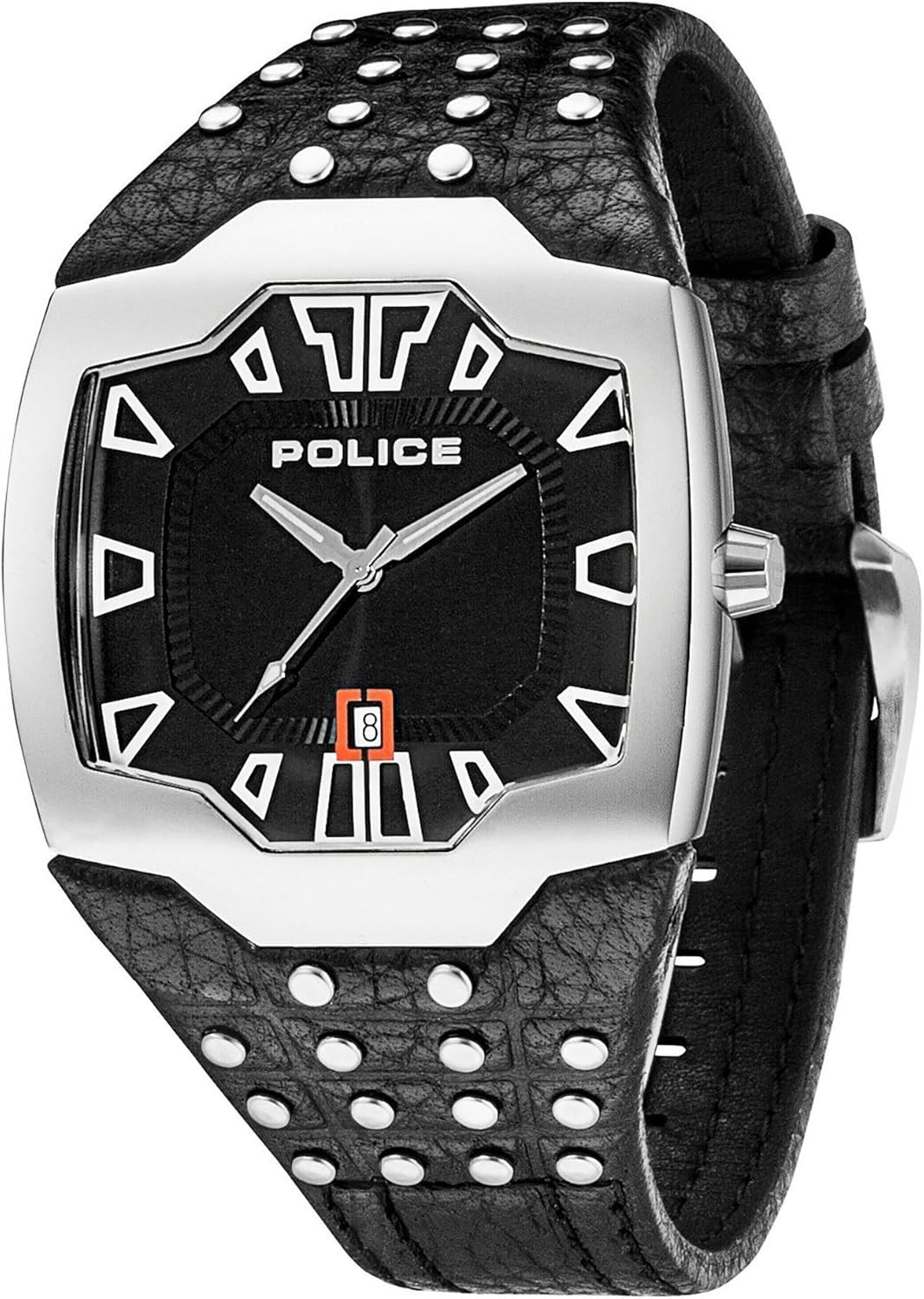 Police Men's Mechanical Watch with Black Dial Analogue Display and ...