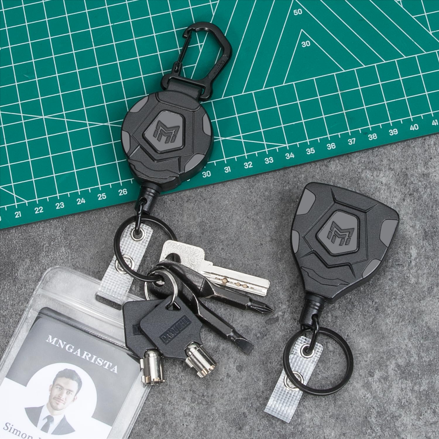 Mua MNGARISTA Heavy Duty Retractable Keychain, Belt Clip Ver ...