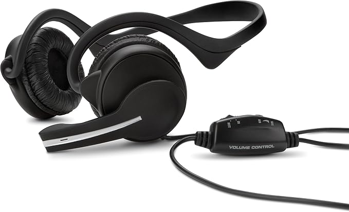 HP Digital Stereo USB Headset with Microphone, Skype: Amazon.co.uk ...