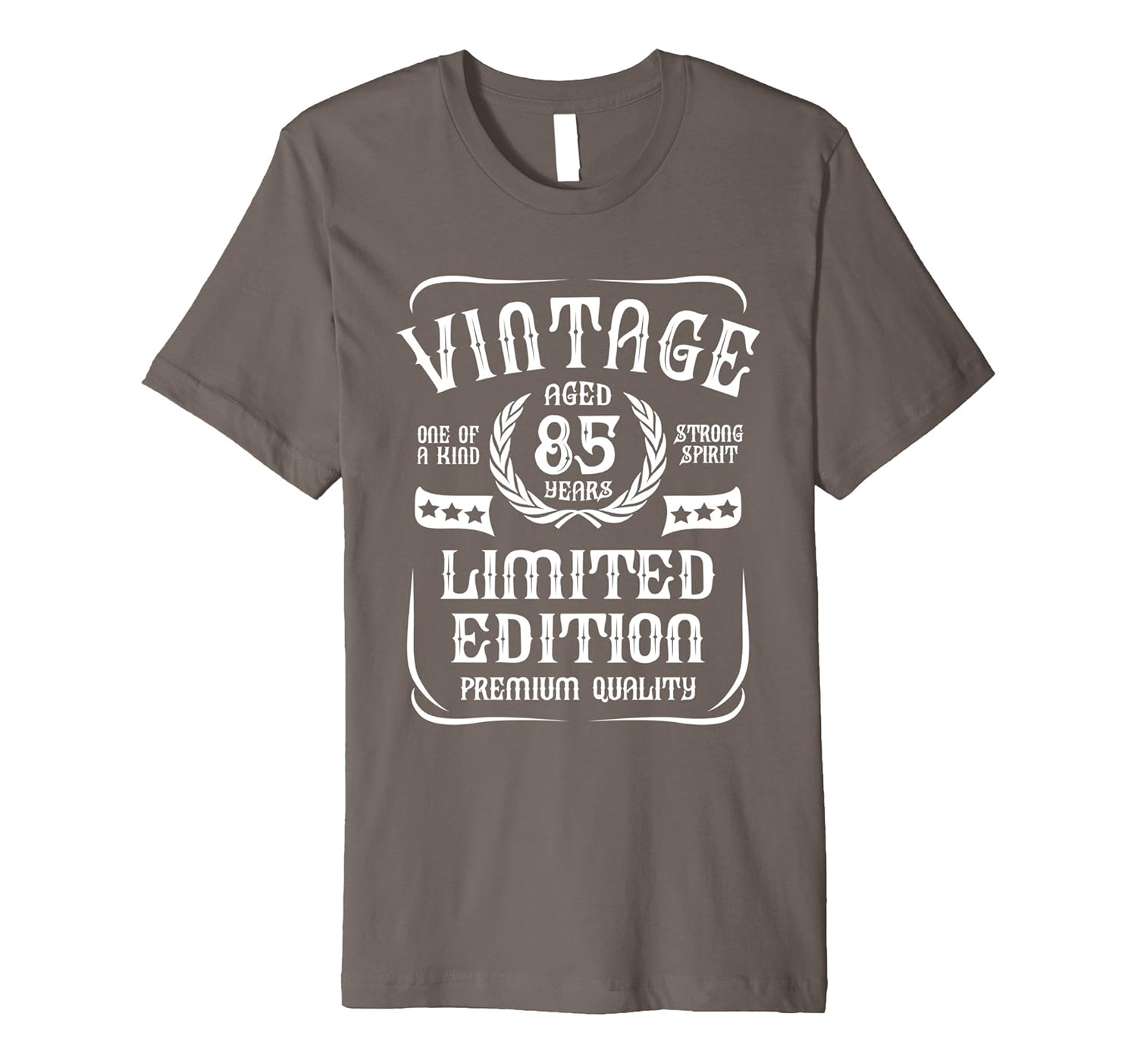 Vintage Aged 85th Birthday Gift T-Shirt Fitted-CD – Canditee
