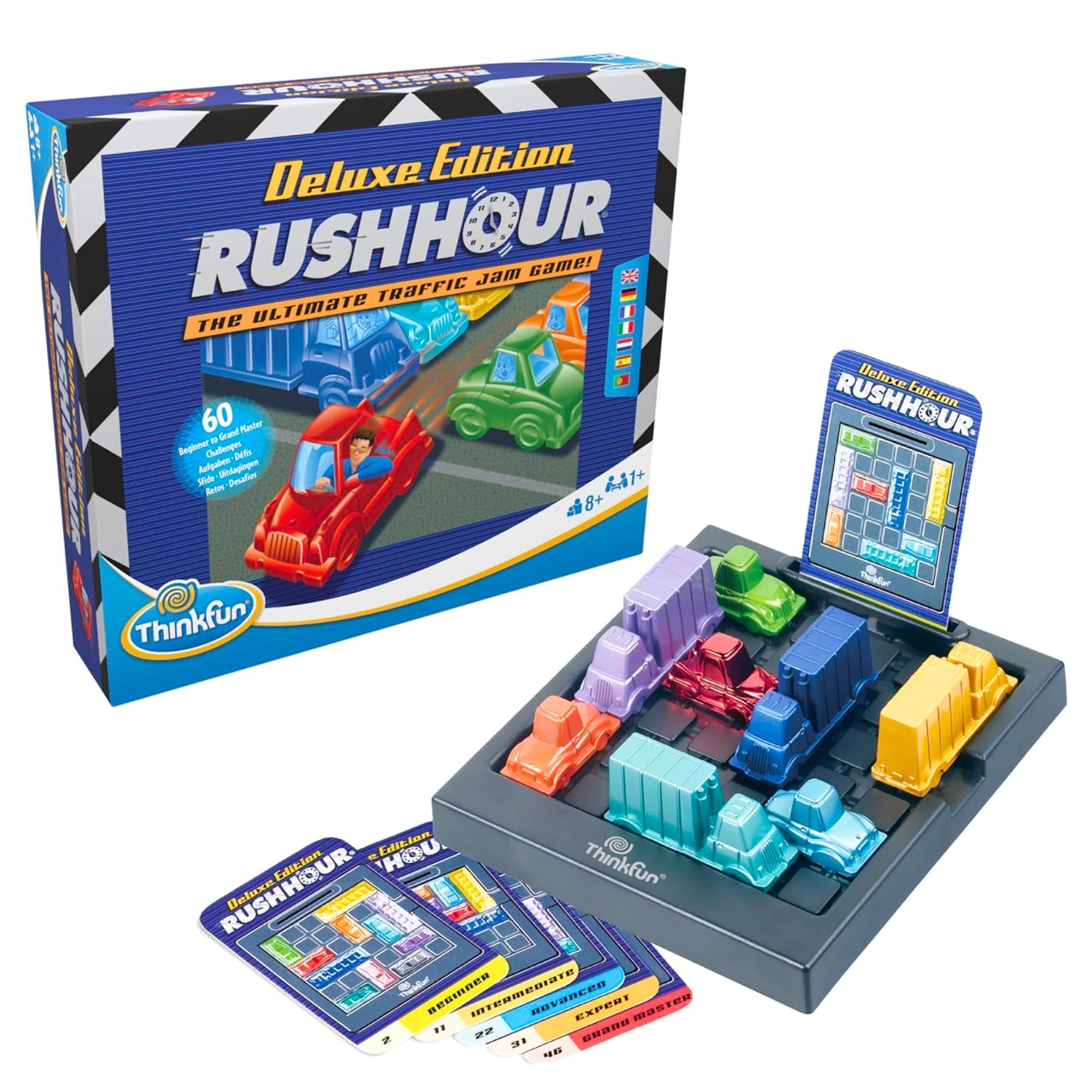 Mua ThinkFun Rush Hour Deluxe Traffic Jam Logic Game and STEM Toy – Tons of Fun with Over 20 ...