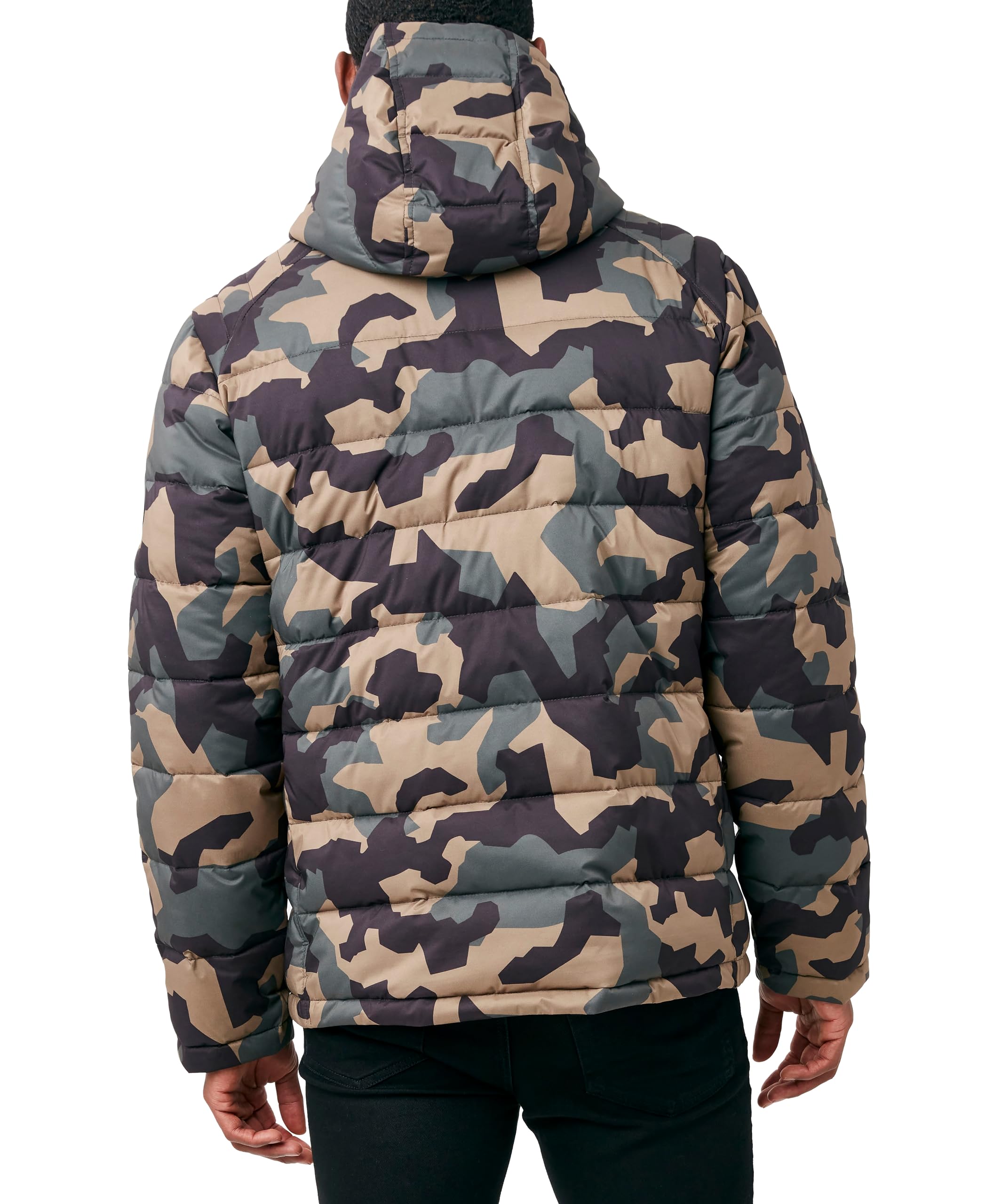 Mua HFX Men's Lightweight Puffer Jacket with Hood, Water and Wind ...