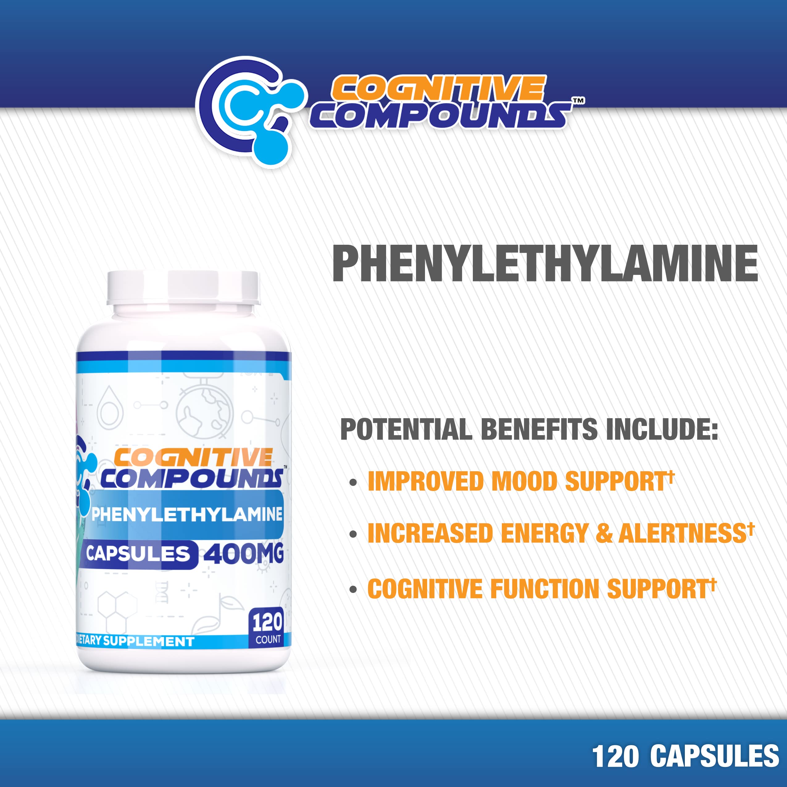 Mua COGNITIVE COMPOUNDS Phenylethylamine (Pea) Capsules - Cognitive ...