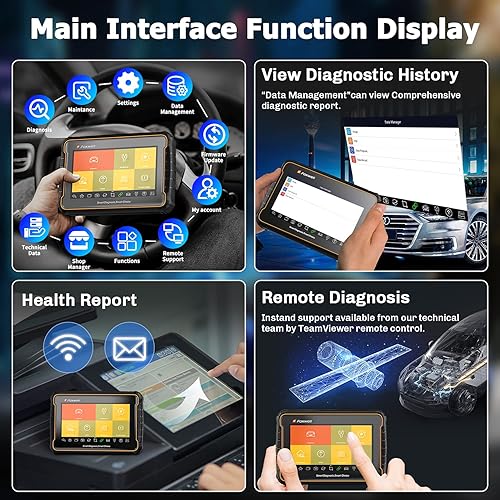 All System Scan Tool Foxwell GT60 Full System OBD2 Scanner SAS EPB DPF ...