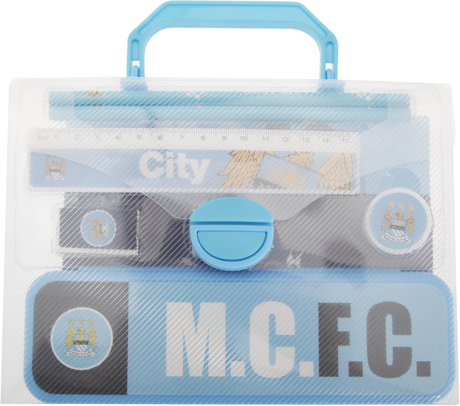 Manchester City F.C. Stationery Set CC: Amazon.co.uk: Clothing