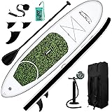 FunWater Inflatable 10'6×33"×6" Ultra-Light (17.6lbs) SUP for All Skill ...