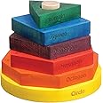 Amazon.com: Shape Stacker in Rainbow Colors - Made in USA : Toys & Games
