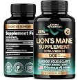 Amazon.com: Lions Mane Supplement Capsules - Organic Lions Mane - Made ...