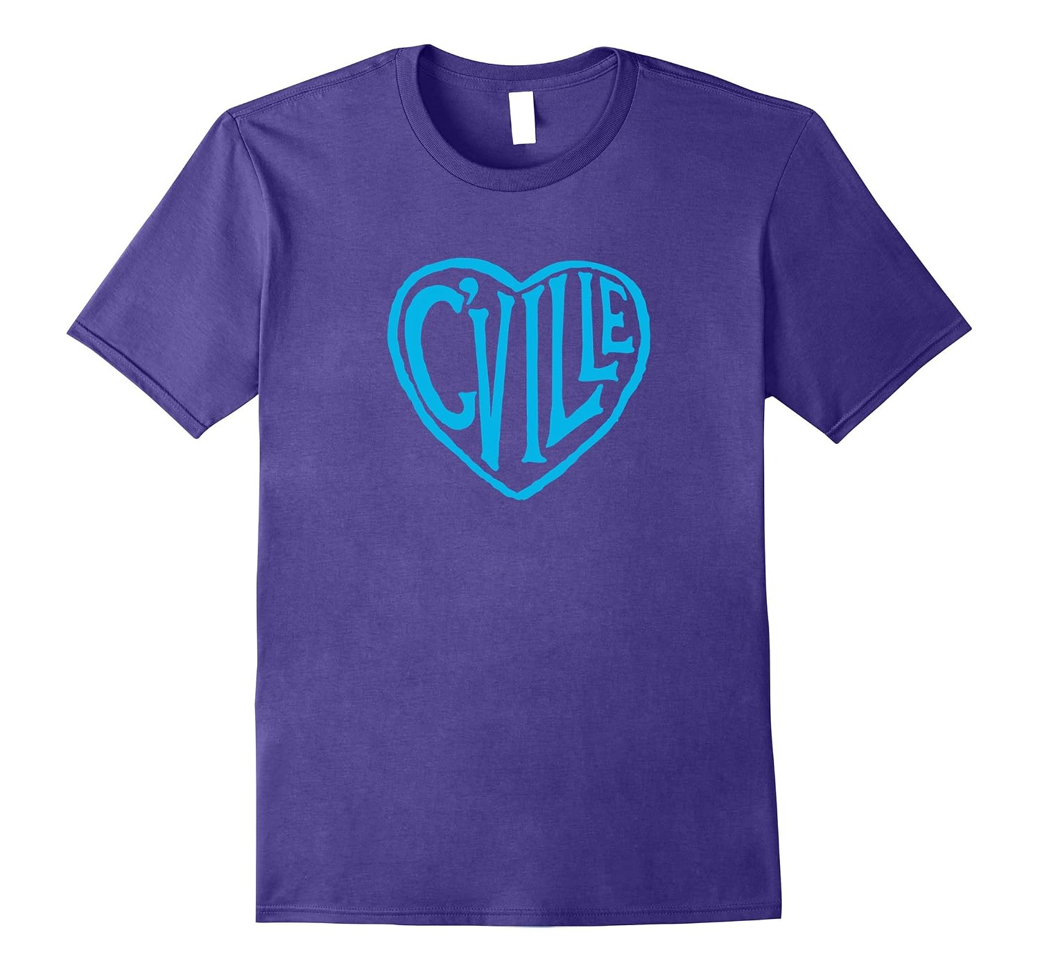 C’ville – Charlottesville VA Hand Lettering Heart Design-Art – Artvinatee