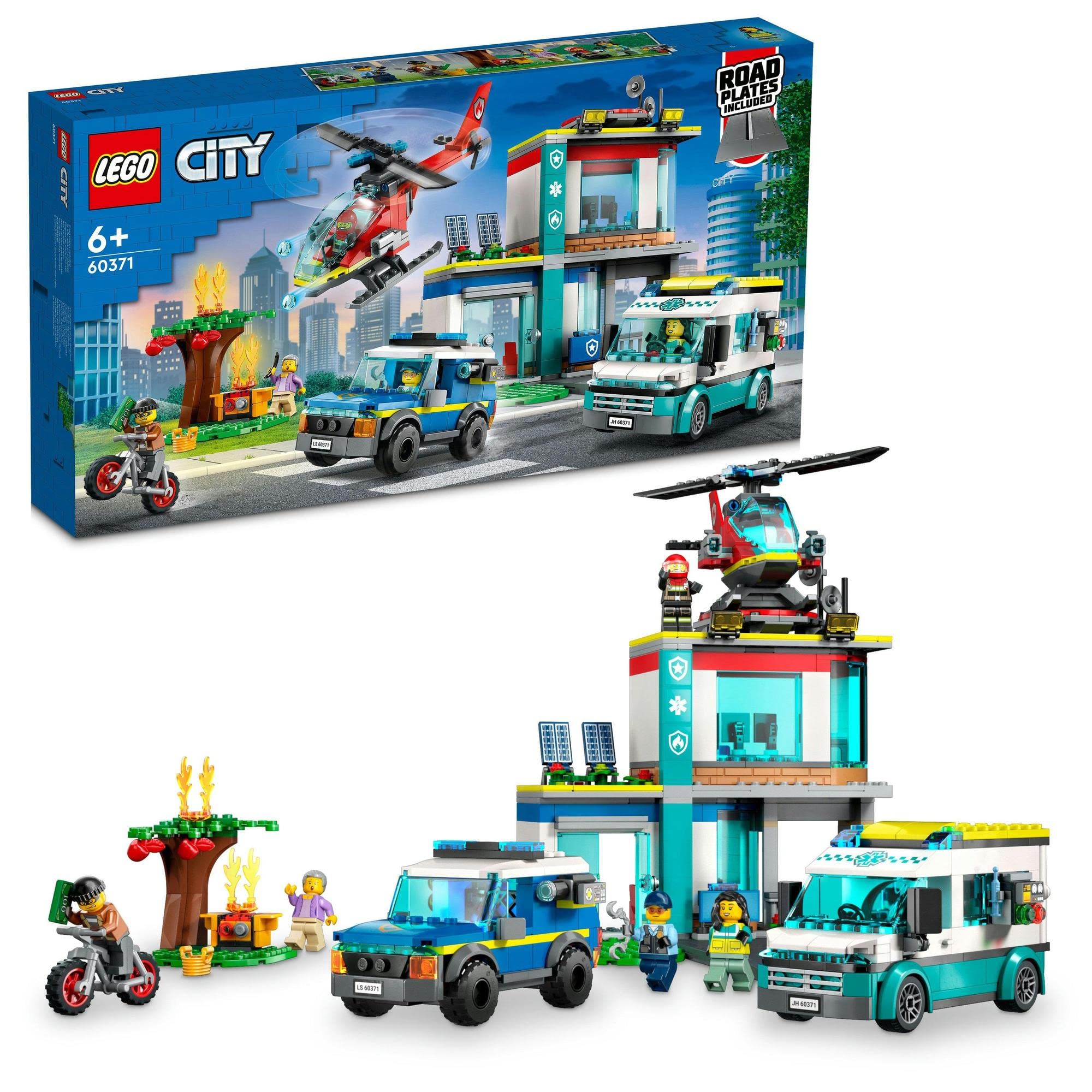 Mua LEGO City Emergency Dispatch Headquarters 60371 Toy Blocks, Present ...