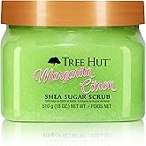 Amazon.com : Tree Hut Boba Milk Tea Shea Sugar Exfoliating & Hydrating ...