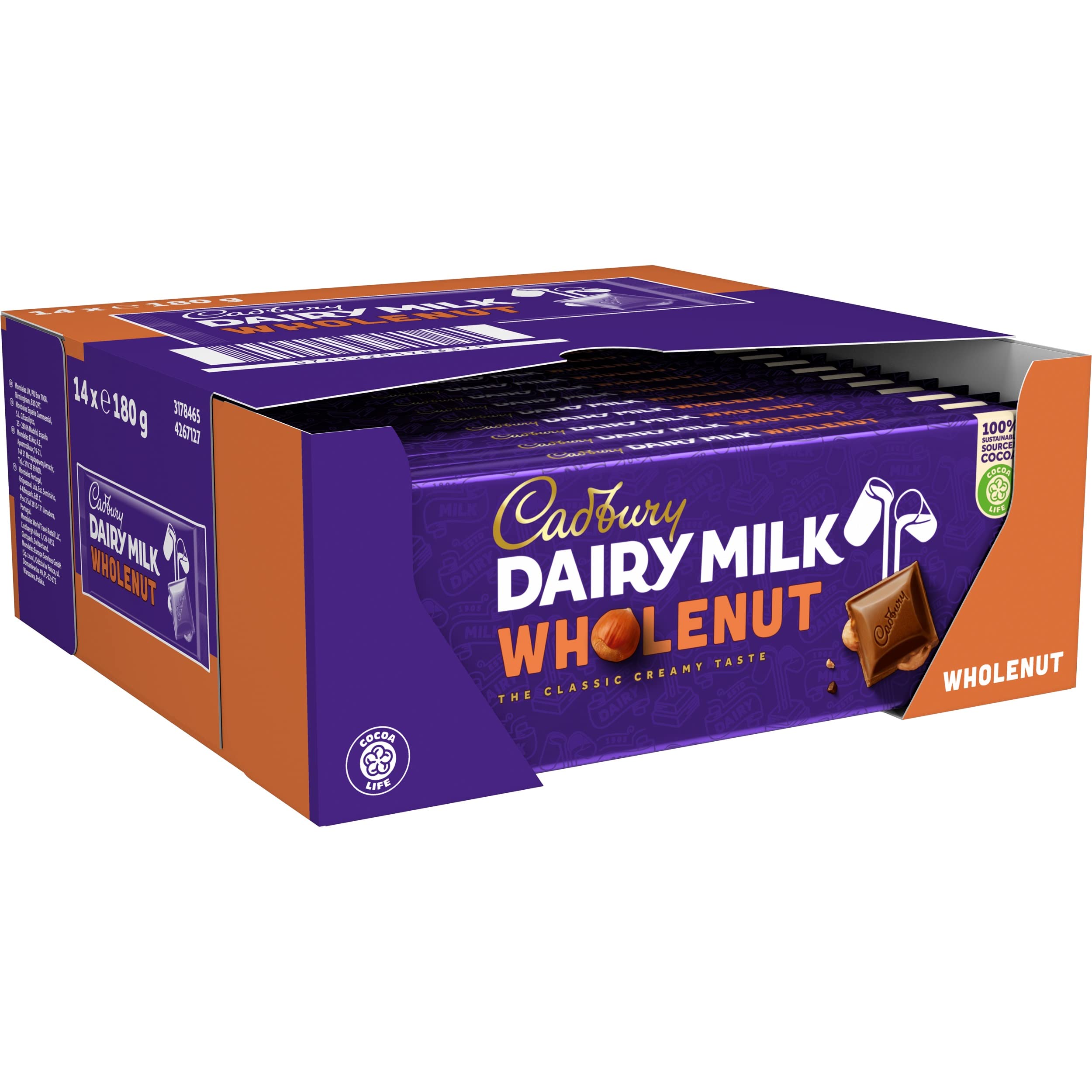Mua Cadbury Whole Nut Dairy Milk Chocolate - Creamy Milk Chocolate with ...