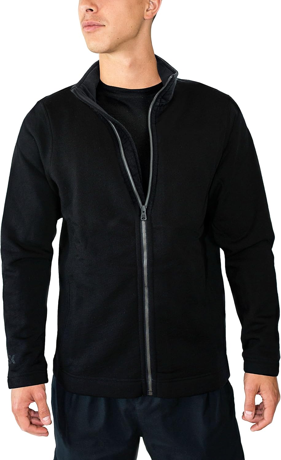 Amazon.com: WoolX Men's Merino Wool Sweatshirt Jacket - 100% Merino ...