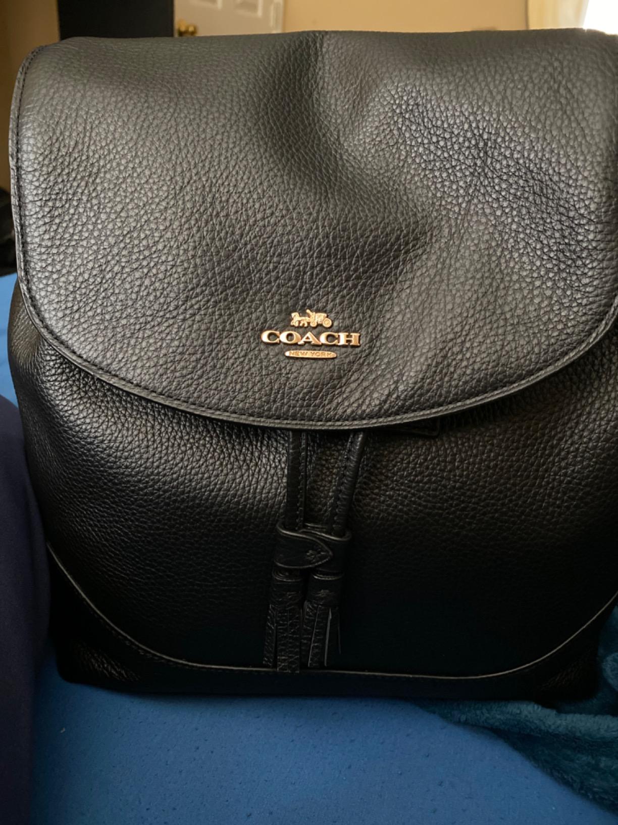$43/mo - Finance COACH Outline Signature Elle Backpack | Buy Now, Pay Later