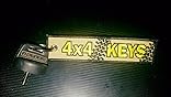 Amazon.com: Luso Aviation 4x4 Keys, Embroidered Key Chain : Automotive
