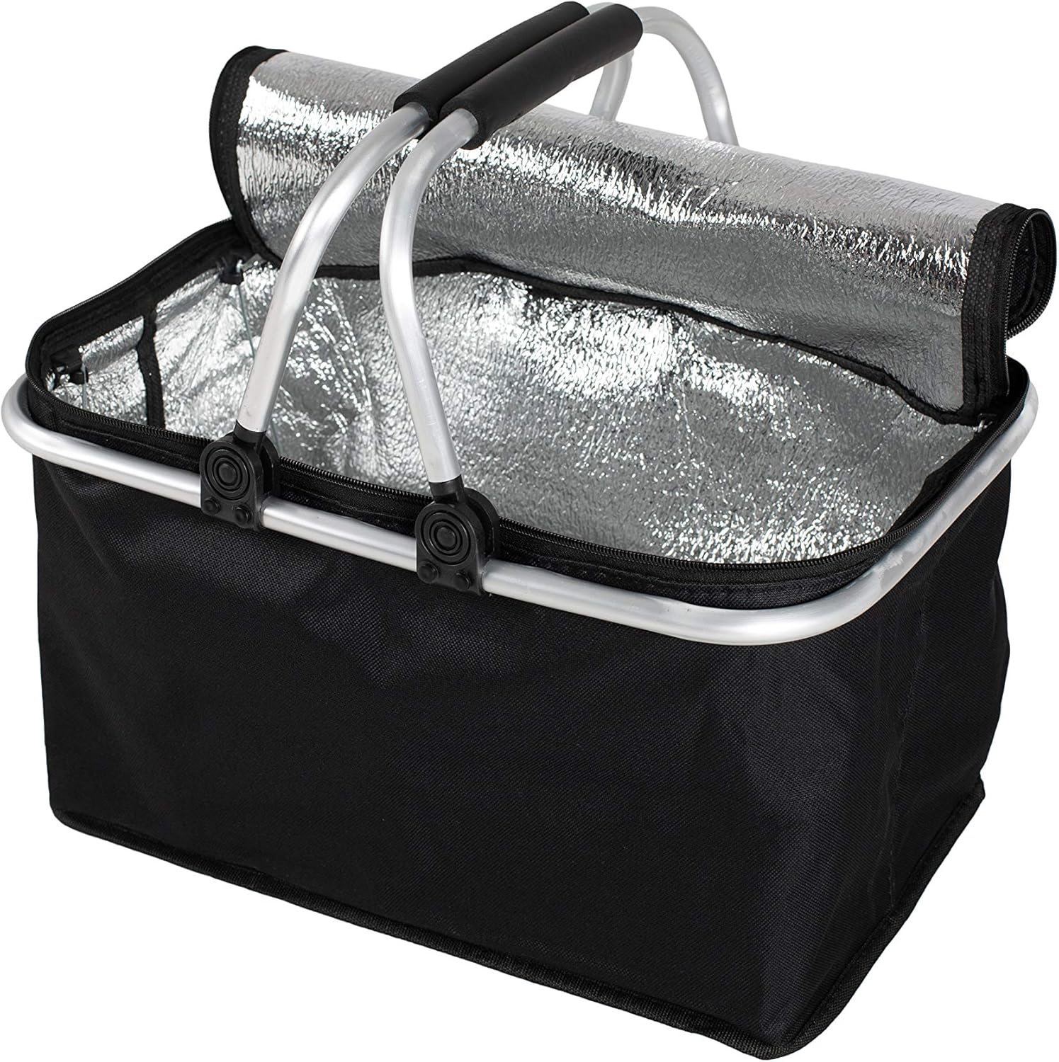 Amazinggirl Faltbarer Einkaufskorb faltbar - Kühltasche Kühlkorb ...