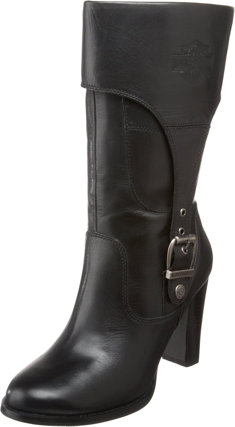 Amazon.com | Harley-Davidson Women's Reese Boot | Mid-Calf