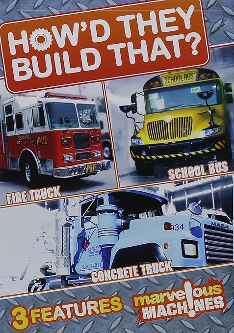 How'd They Build That: Fire Truck [DVD] [2012] [Region 1] [US Import ...