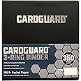 Amazon.com: CardGuard Premium 3-Ring 3" Card Binder Including 100 ...