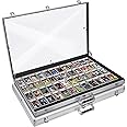 Amazon.com: Aluminum Glass Display Case for Cards, 2 Pack XL Large ...