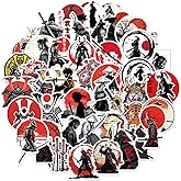 Amazon.com - 65Pcs Samurai Sticker for Car Bumper Japan Samurai Decal ...