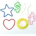 Amazon.com: Silly Bandz Fun Shapes - 24 Pack : Toys & Games