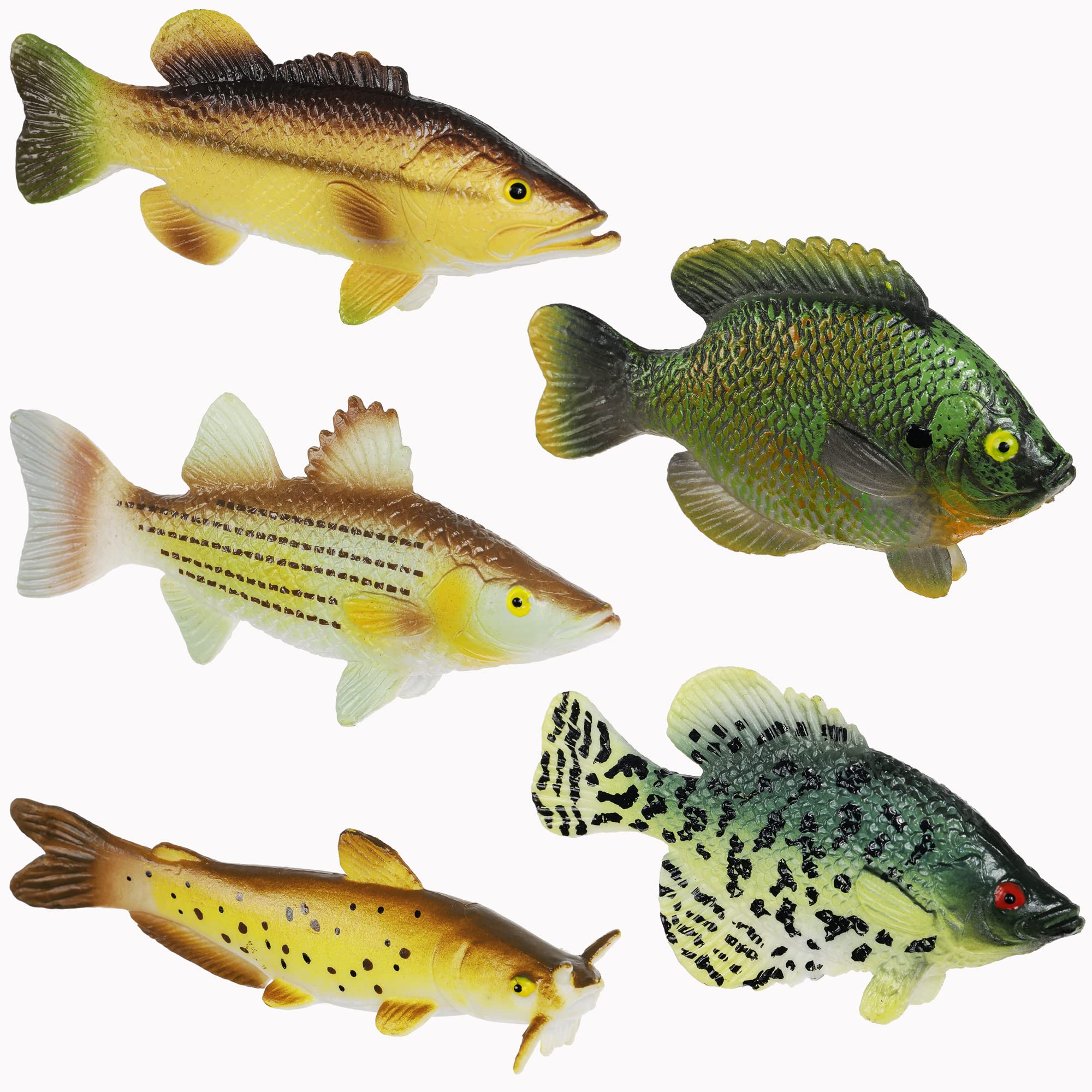 Mua American Angler Collection Toy Fish Set | Toy Fish Figurines ...