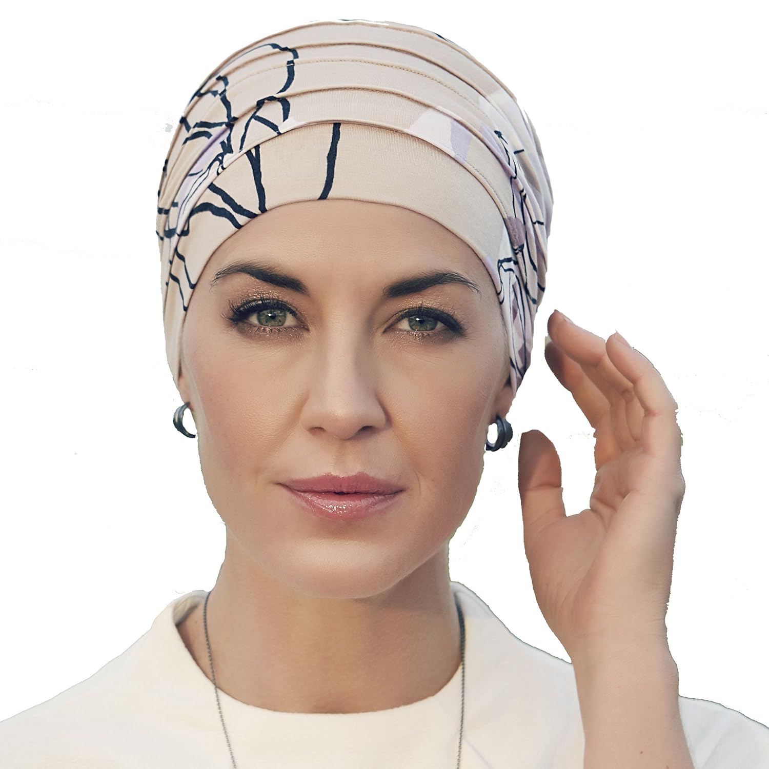 Christine Headwear Chemo Turban - Yoga Kaleidoscope Print: Amazon.co.uk ...