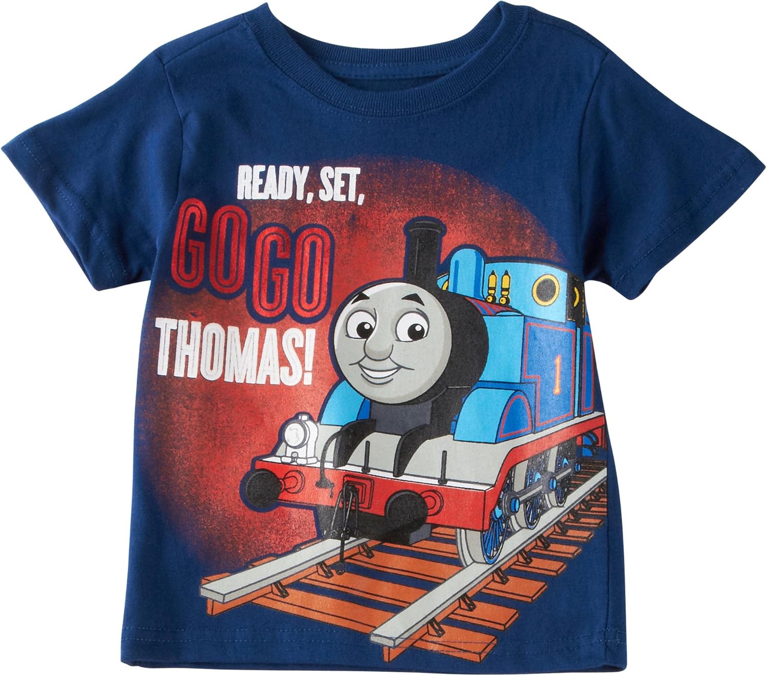 Amazon.com: Thomas the Train Toddler Boys Shirt Ready Set Go Go Thomas Tee Navy (2T): Infant And ...