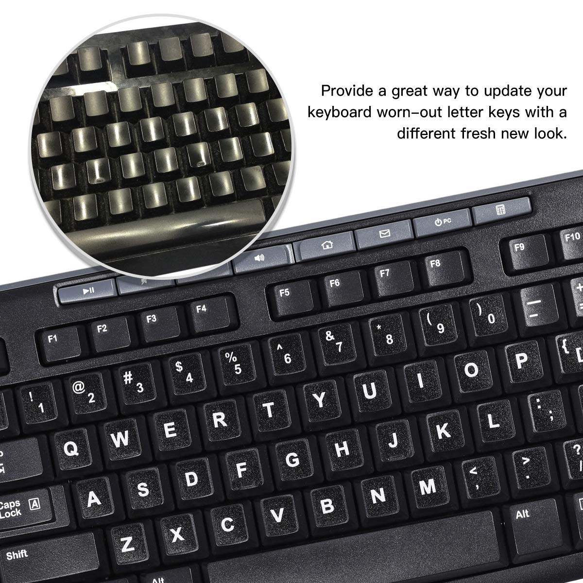 Mua Universal English Keyboard Stickers Computer Letter, Replacement ...