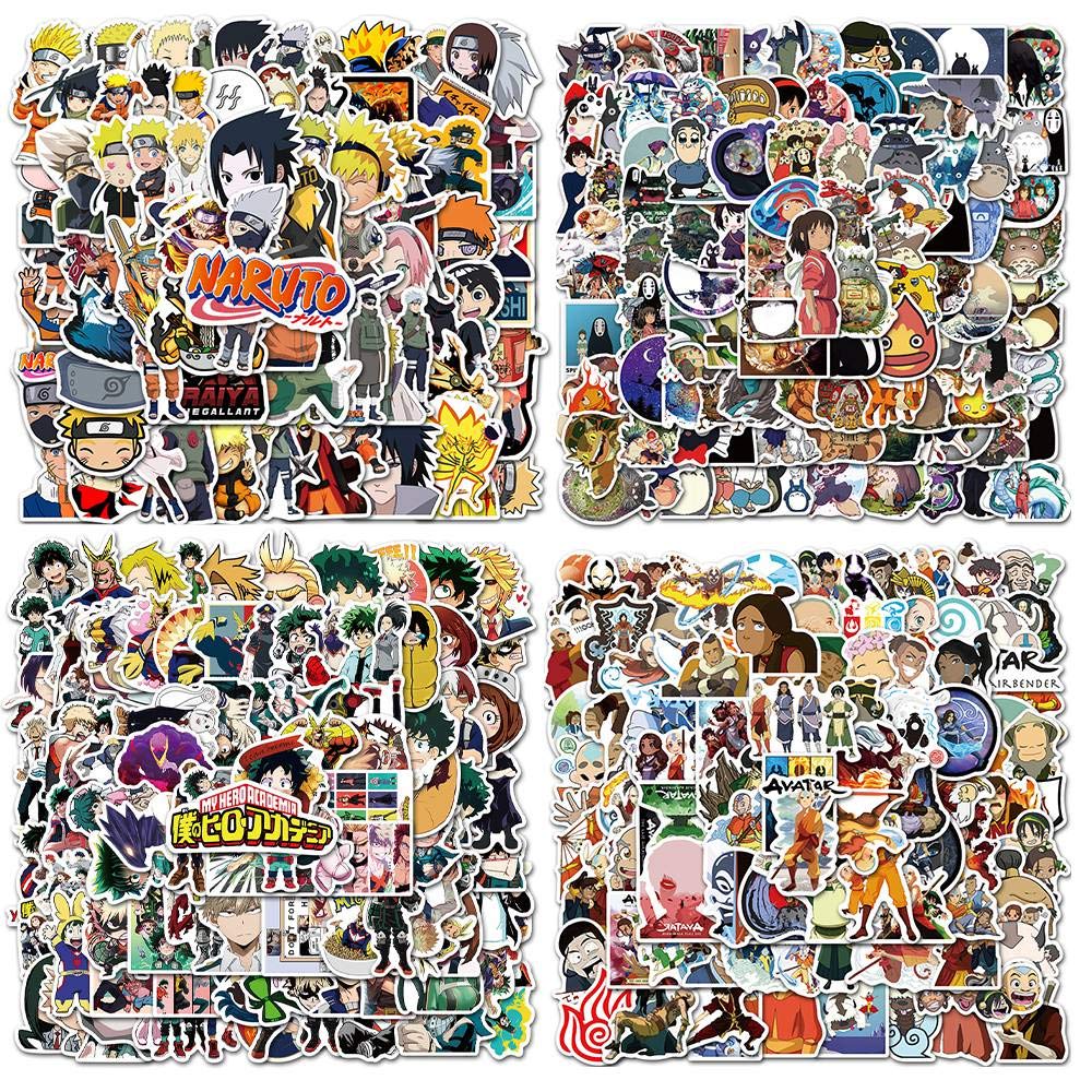 Buy Anime Collection Stickers 100pcs My Hero Academia/Avatar The Last ...