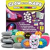Amazon.com: Hearts Rock Painting Kit for Kids - Glow in The Dark - Arts ...