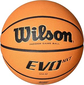 Amazon.com : Wilson Evo NXT Indoor Game Basketball : Sports & Outdoors