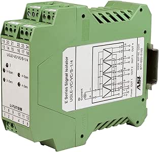 ASI ASI451141 4-20mA Analog Signal Splitter, 1 Input, 4 Output: Buy ...