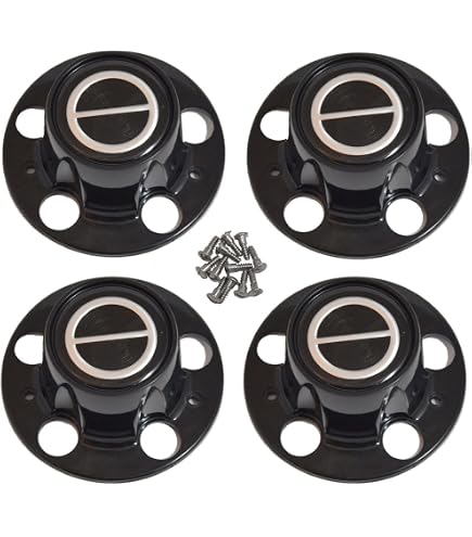 Ford F150 Center Caps 4 PCS 90mm Wheel Center Caps - Fit 1980-1996 Ford ...