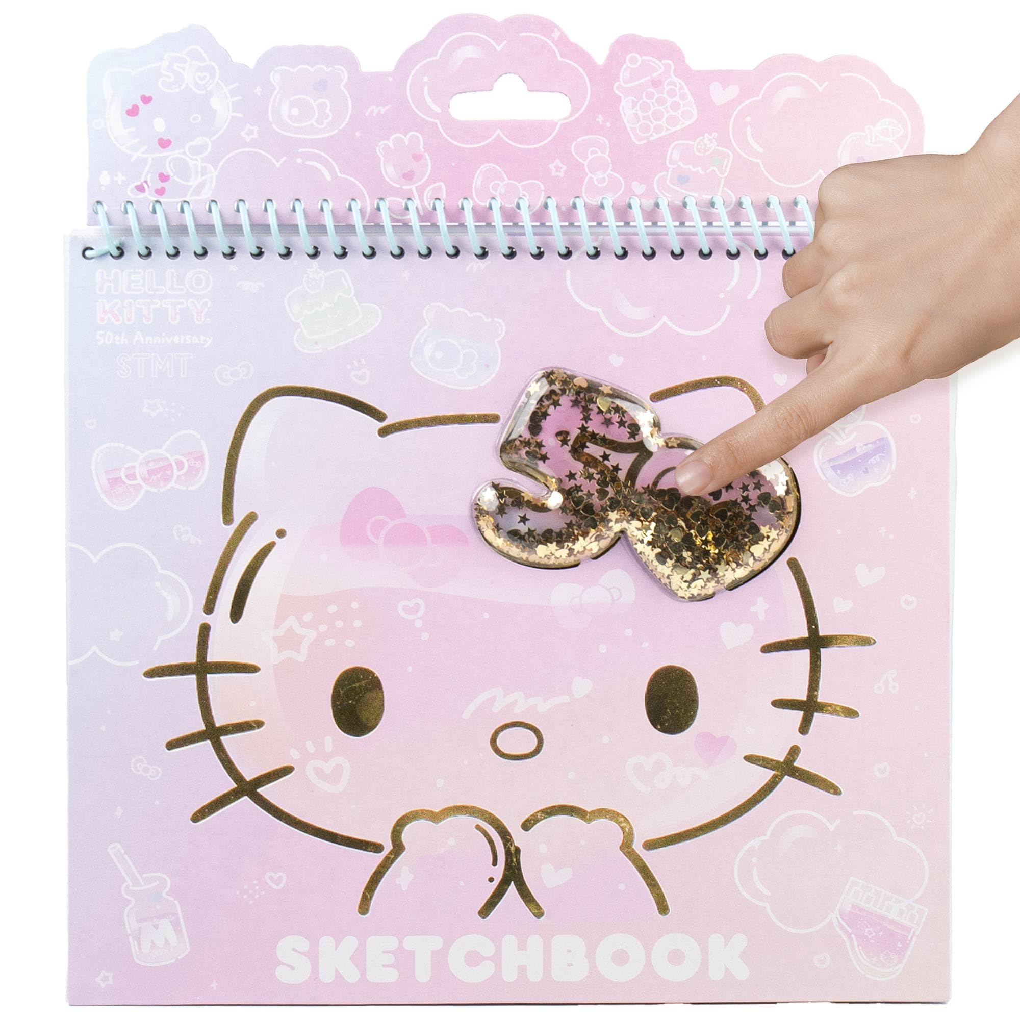 Hello Kitty 50th Anniversary Sketchbook by STMT, Includes Kawaii Hello ...