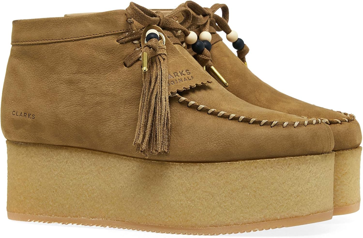 Clarks Originals Wallabee Elevated Womens Dress Shoes: Amazon.de ...