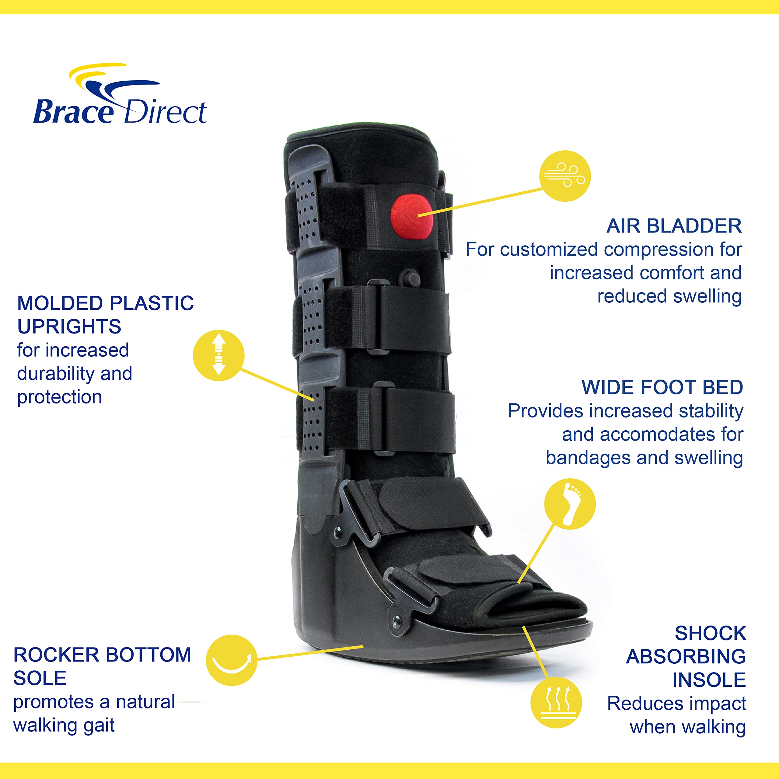 Mua Air CAM Walker Fracture Boot Tall- Full Medical Recovery ...