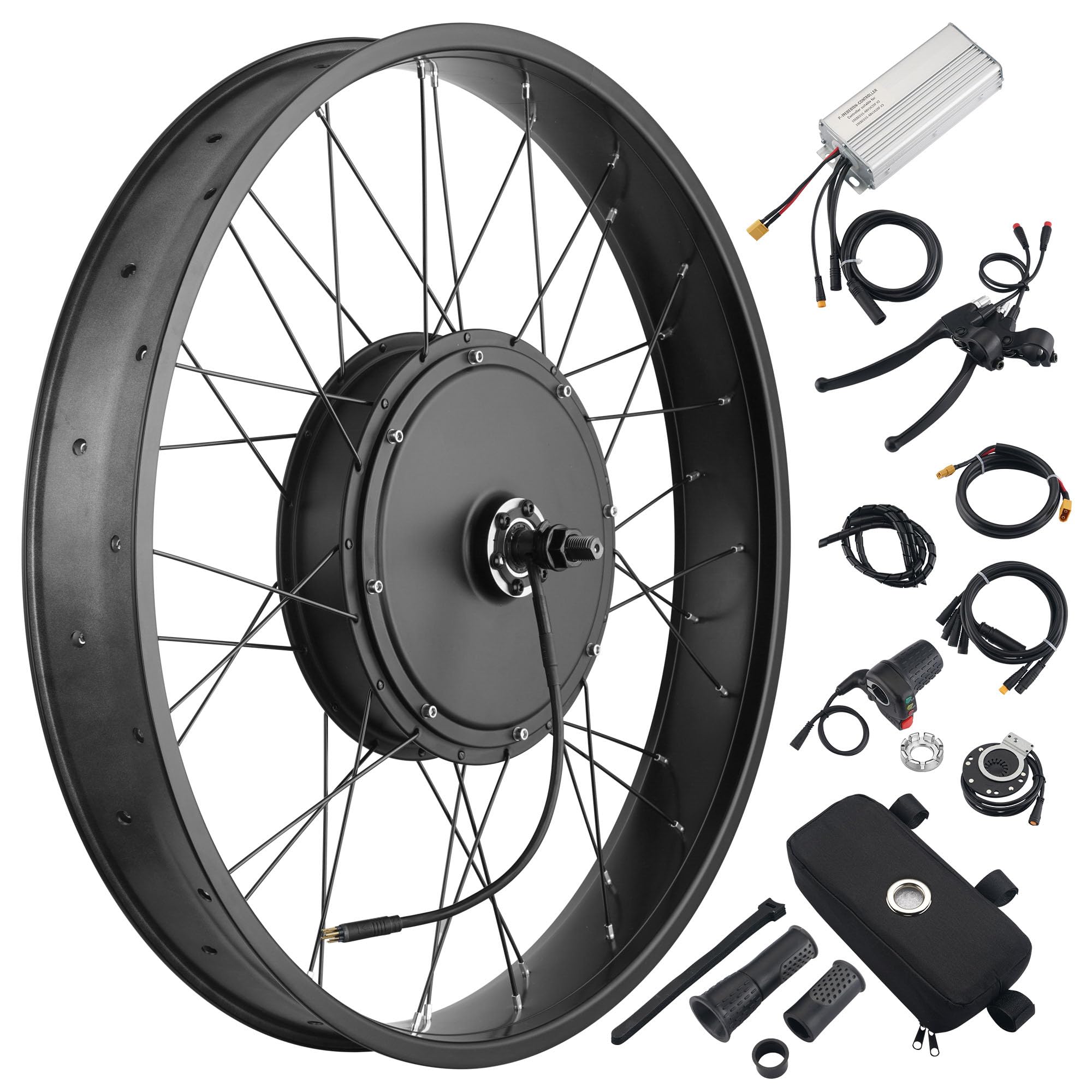 Mua AW 26"x4" Fat Tire 48V Ebike Electric Front Wheel Bicycle Kit ...