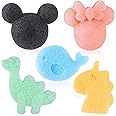 Amazon.com: KECUCO Konjac Baby Bath Sponge for Bathing, Classic Shapes Natural Bath Sponges for ...