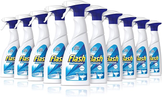 Flash Bathroom Spray, 450 ml, Pack of 10: Amazon.co.uk: Health ...