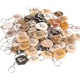ROCKIMPACT 100PCS You Rock Inspirational Stone Key Chains, Pocket Word ...